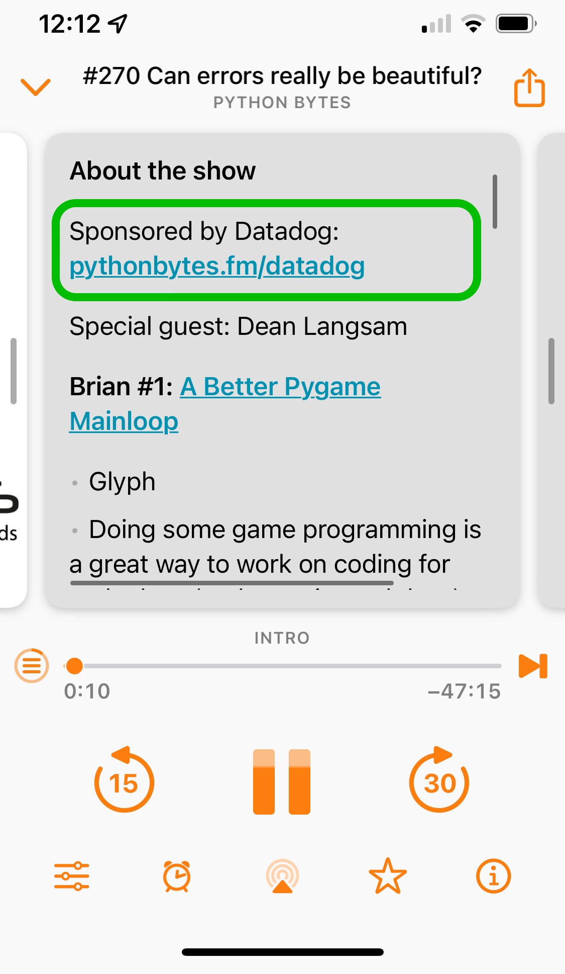 Sponsor the show - [Python Bytes Podcast]